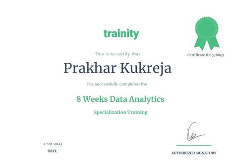 Prakhar Kukreja On Linkedin Certificationachieved Dataanalytics