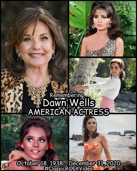 Nostalgia World Today We Remember Dawn Wells Who Passed Away On