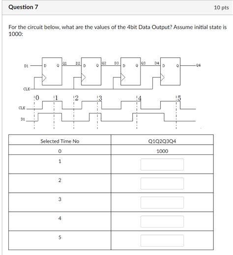 Solved For The Circuit Below What Are The Values Of The 4