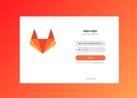 Github Axquired24login Gradient Login Html Gradient Style Gitlab Example