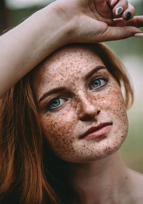 Anastasia By Maxim Grachev 500px Freckled Model Red Head Freckles