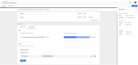 Getting Started With Google Optimize Reflective Data