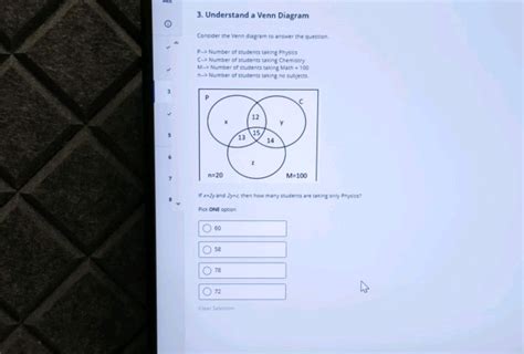 3 Understand A Venn Diagram Consider The Venn StudyX