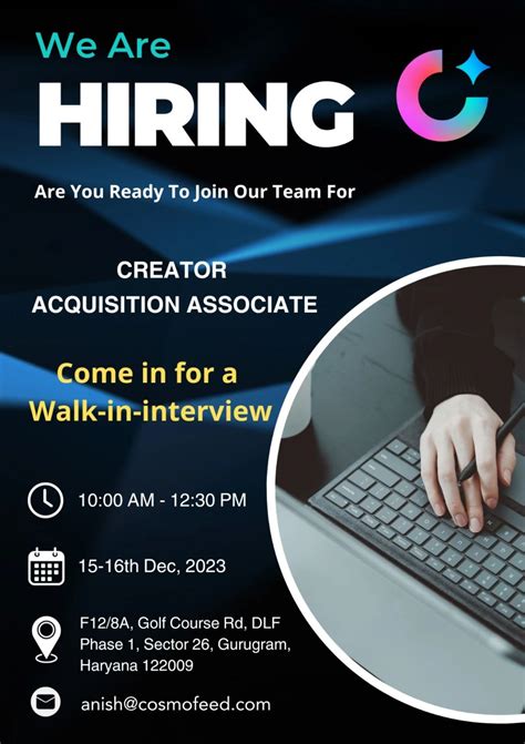 Anish Ghosh On Linkedin We Are Hiring Share Your Resume At Anish