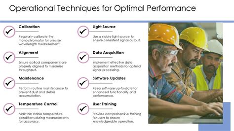 Operational Techniques For Optimal Performance Double Pass Monochromator Ppt Template St Ai Ss