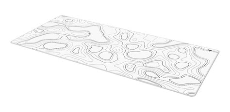 Mouse Pad Gamer Force One Skyhawk Snow Xxl Branco Mercadolivre