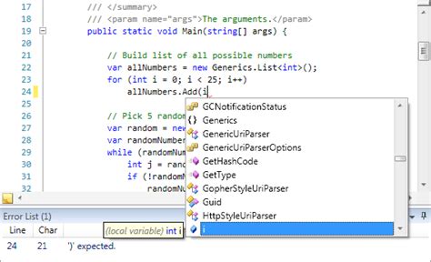 C Language Syntaxeditor Net Languages Add On Actipro Wpf Controls