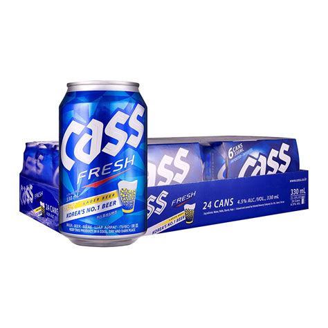 Cass 4 5 355ml Can 24 Pack Pnk Liquor