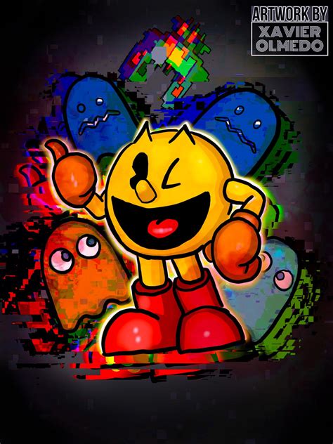 Pac Man By Xavier Sketches On Deviantart