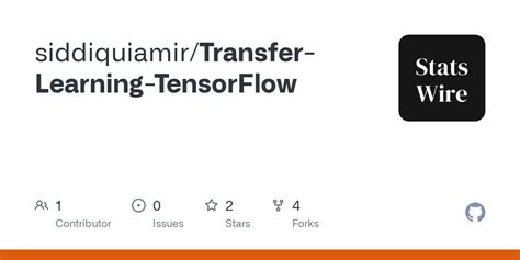 Github Siddiquiamir Transfer Learning Tensorflow