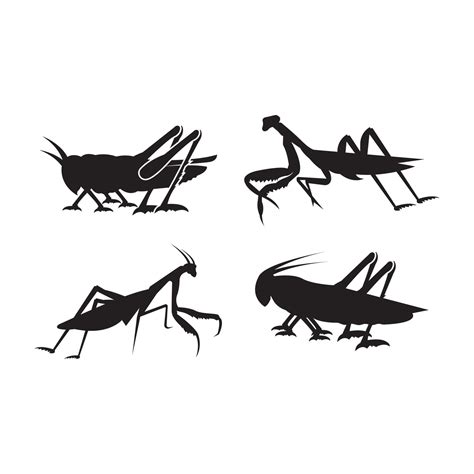 Grasshopper Logo Template Vector Icon Illustration Design 17114073