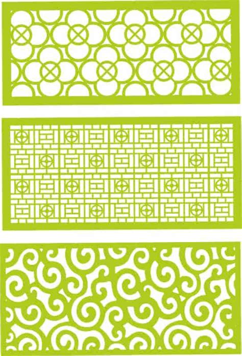 Decorative Jali Patterns Free Laser Cut Vector