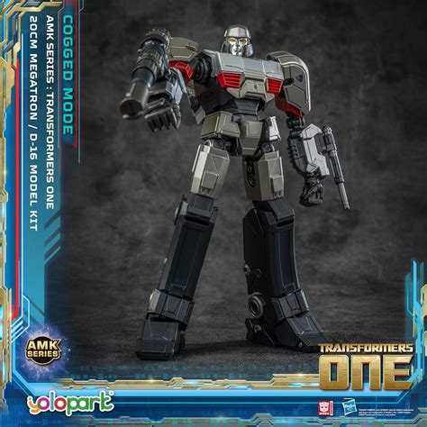 Yolopark Transformers One Megatron D 16 Cogged Mode Action Figure 7 87 Inch Highly