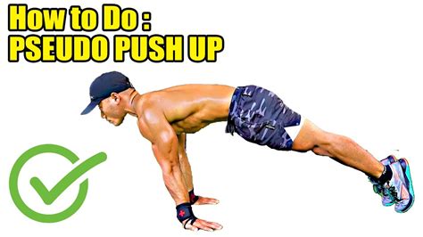 How To Do Pseudo Push Up Chest Workout Youtube