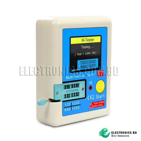 Lcr T7 Transistor Tester Full Color Graphic Display Latest Price In Bangladesh Bd
