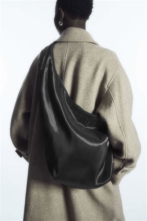 High Shine Shoulder Bag Big Crossbody Bag Cos Bags Fashion Bags