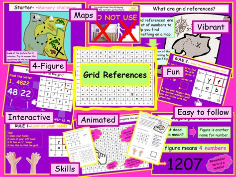 Figure Grid References Teaching Resources
