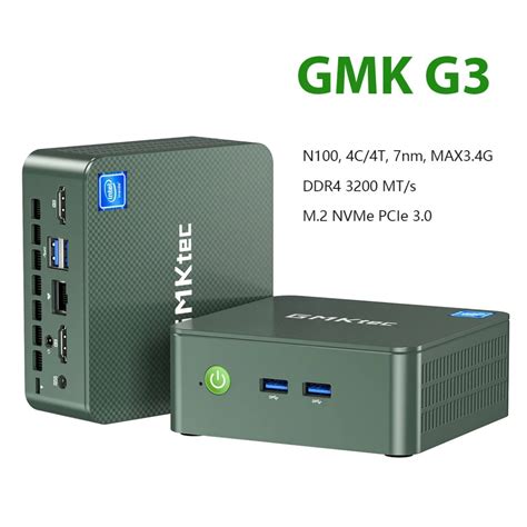 Gmktec Mini Pc G Intel Alder Lake N Ghz Windows Pro Ddr Ram Pcie M Ssd Desktop