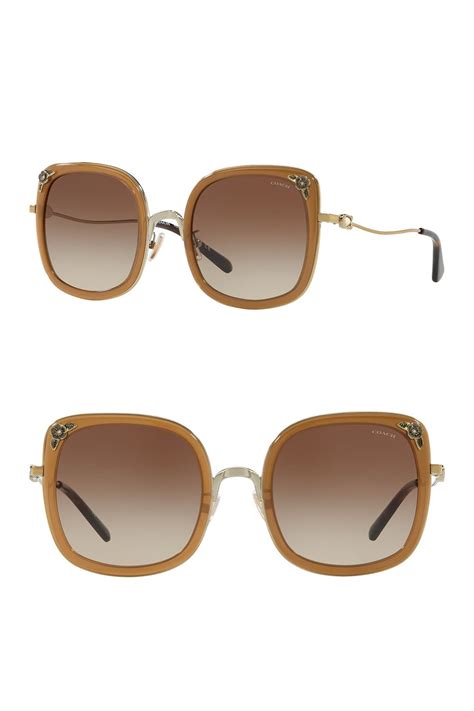 Coach Square 53mm Sunglasses Nordstrom Rack
