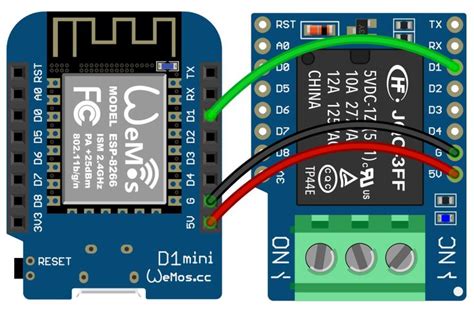 ESP8266 Development Board With Web Interface And Relay Switch