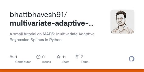Github Bhattbhavesh Multivariate Adaptive Regression Splines Demo A Small Tutorial On Mars