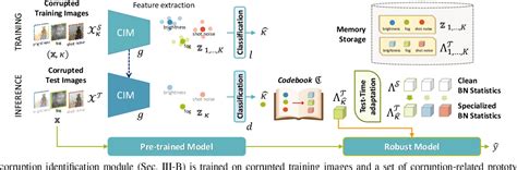 Enhanced Model Robustness To Input Corruptions By Per Corruption Adaptation Of Normalization