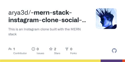 Github Arya3d Mern Stack Instagram Clone Social Media App This Is