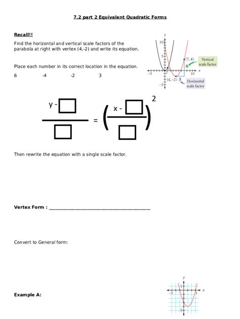 72 Equivalent Quadratic S Doc Template Pdffiller