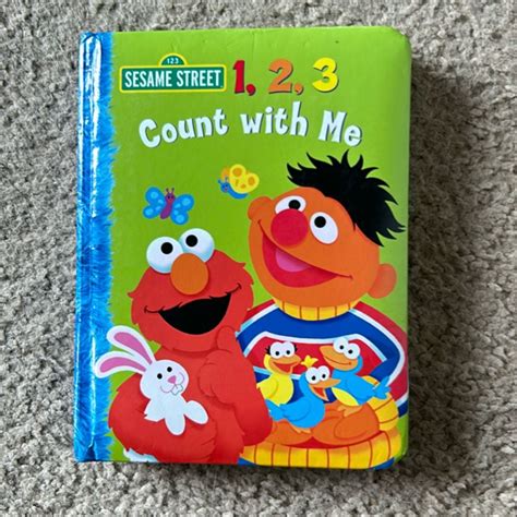 1 2 3 Count With Me Sesame Street By Naomi Kleinberg