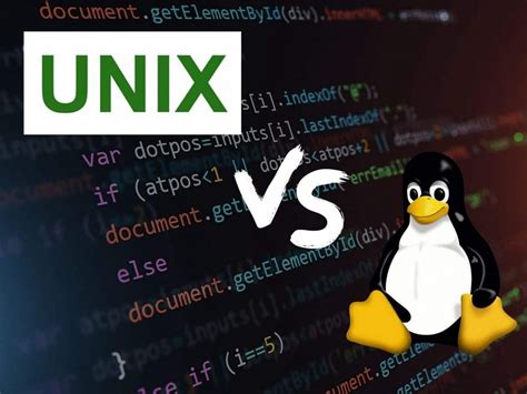 Diferenciando A Unix Vs Linux