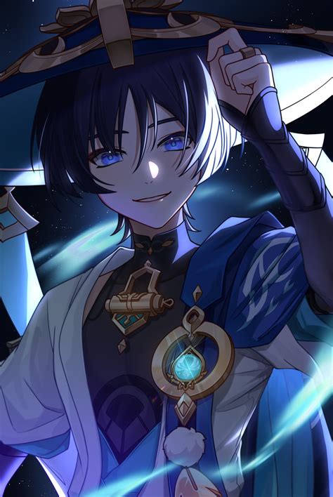 Scaramouche And Wanderer Genshin Impact Drawn By Jigebuge Danbooru