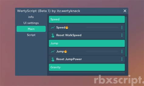Universal Walkspeed Jumppower And More Scripts Rbxscript