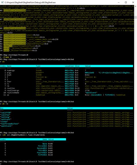 Dbgshell A Powershell Front End For The Windows Debugger Engine