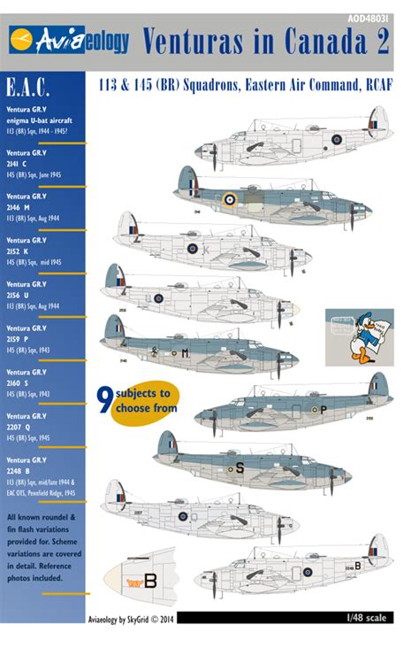 Aviaeology Decals N Docs Sets For 48th Scale Aircraft Models