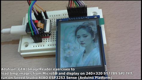 Adafruit GFX ImageReader Exercises To Load Bmp Images From SD And Display On ST7789 SPI TFT