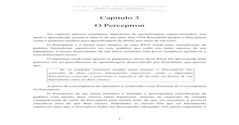 Pdf Cap 3 O Perceptron Dokumen Tips
