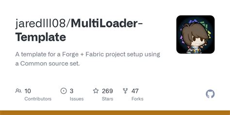 issues · jaredlll08 multiloader template · github