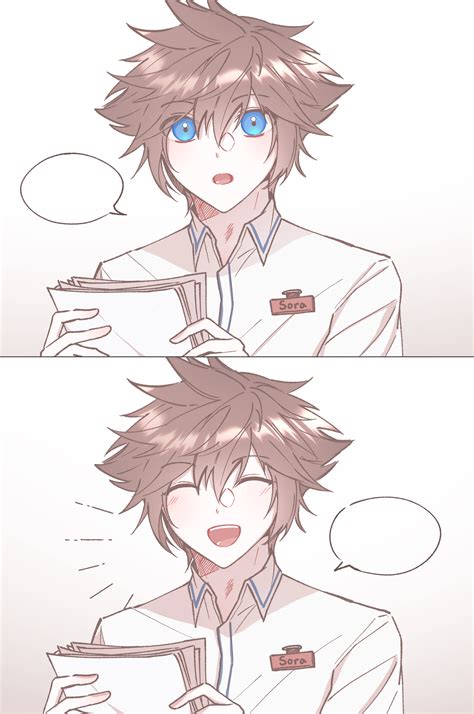 Sora Kingdom Hearts Drawn By Gongju S Danbooru