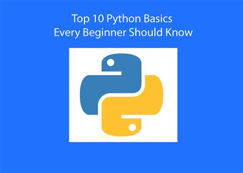Top Python Basics Every Beginner Should Know Nganatech