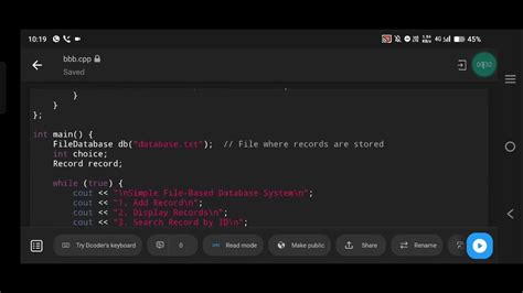 C Simple File Based Database System Easy Project For Beginners