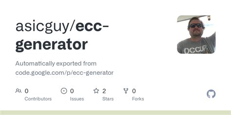 Github Asicguyecc Generatorpecc Generator