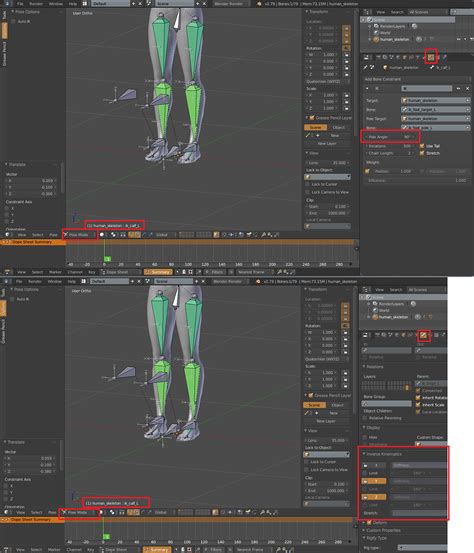 Help Rigging Ik Legs Wrong Rotation Problem Animation And Rigging
