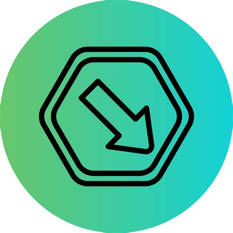 Keep Right Vector Icon Design 23025293 Vector Art At Vecteezy
