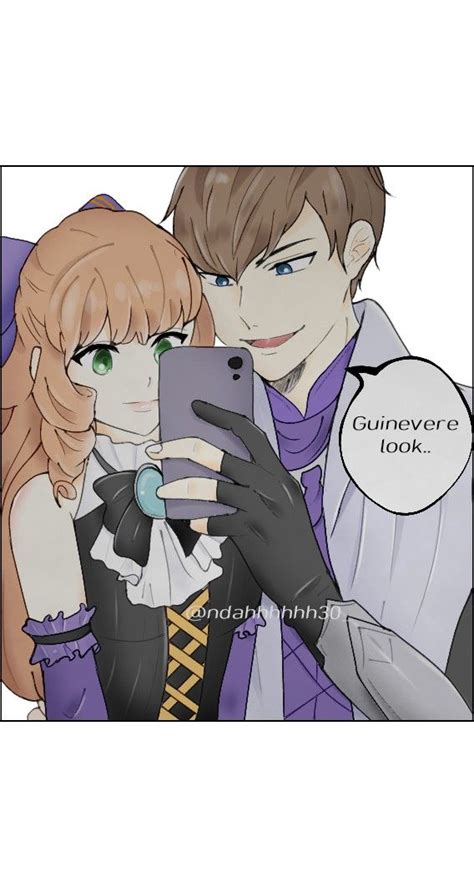 Gusion X Guinevere Gambar Lucu Ilustrasi Karakter Lucu
