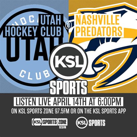 Ksl Sports Taking The Ice In Nashville 🏒 Utah Hockey Club At