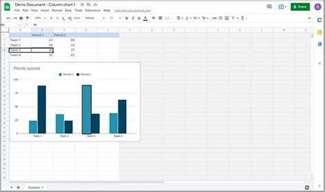How To Make A Graph In Google Docs Thegoodocs Com