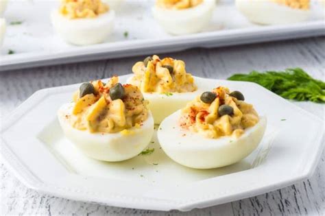 Easy Deviled Eggs Recipe 365 Days Of Baking And More