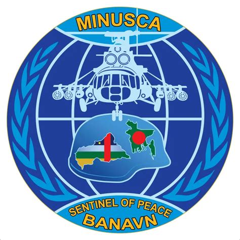 Minusca Logo Sentinel Of Peace Banavn