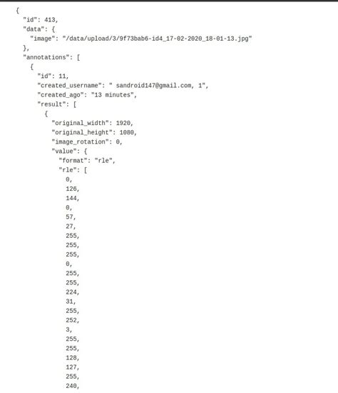 How To Export Segmentation In Cocoyolo Format Label Studio Support Label Studio Community