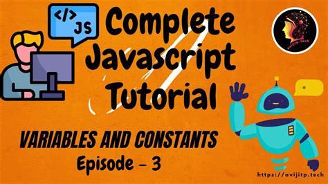 Javascript Tutorial For Beginners Variables And Constants Explained Episode 3 Youtube